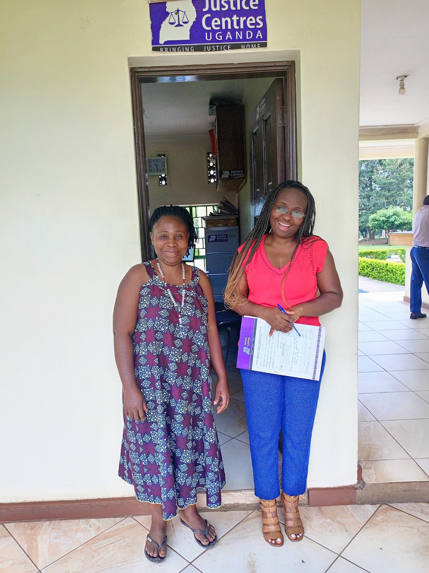 This too is my land. - Justice Centres Uganda